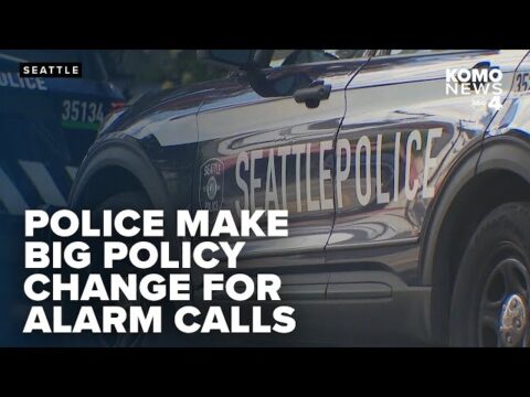 Seattle police will no longer respond to alarm calls without ...